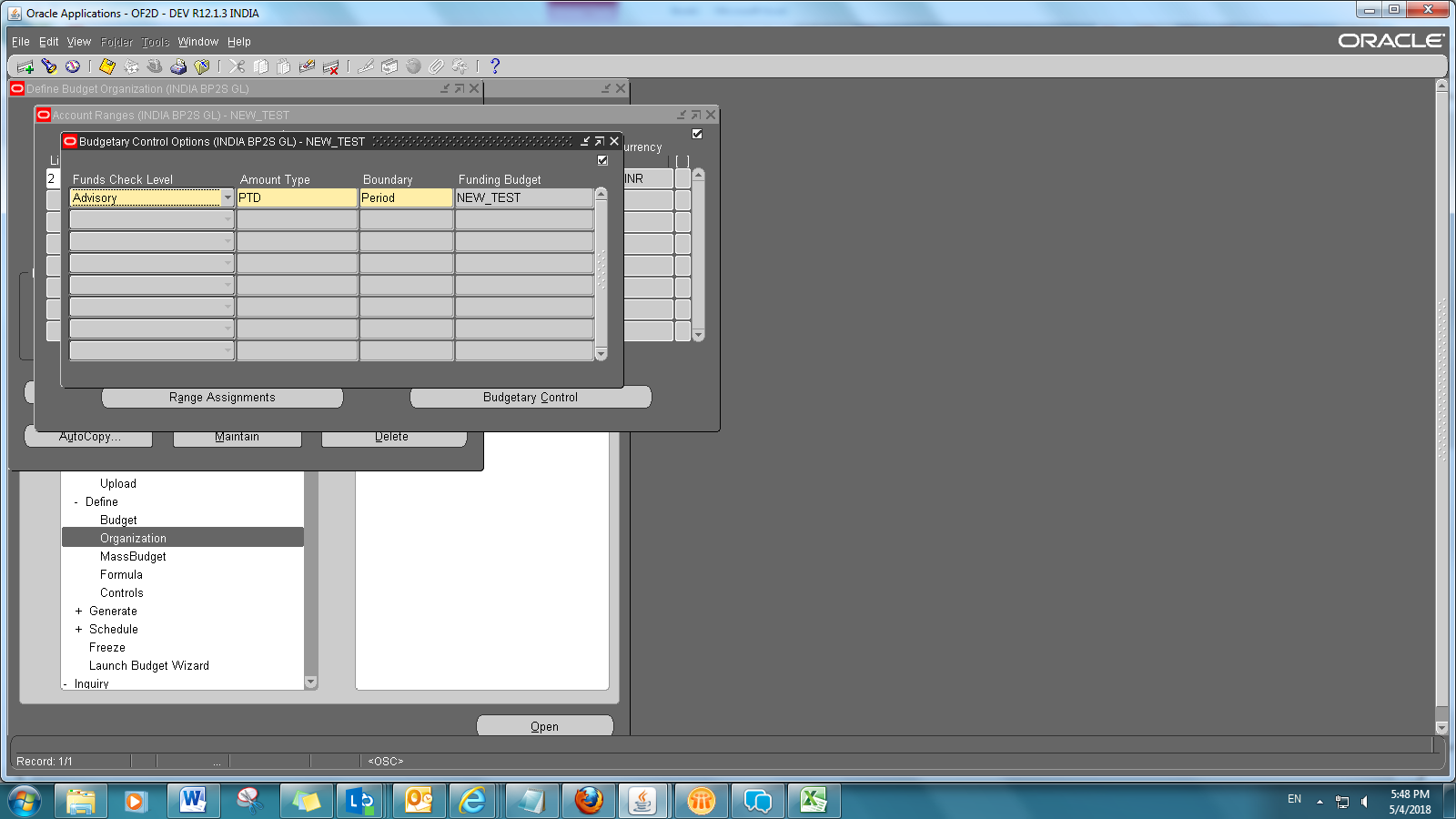 Funds Reservation Failure — oracle-mosc