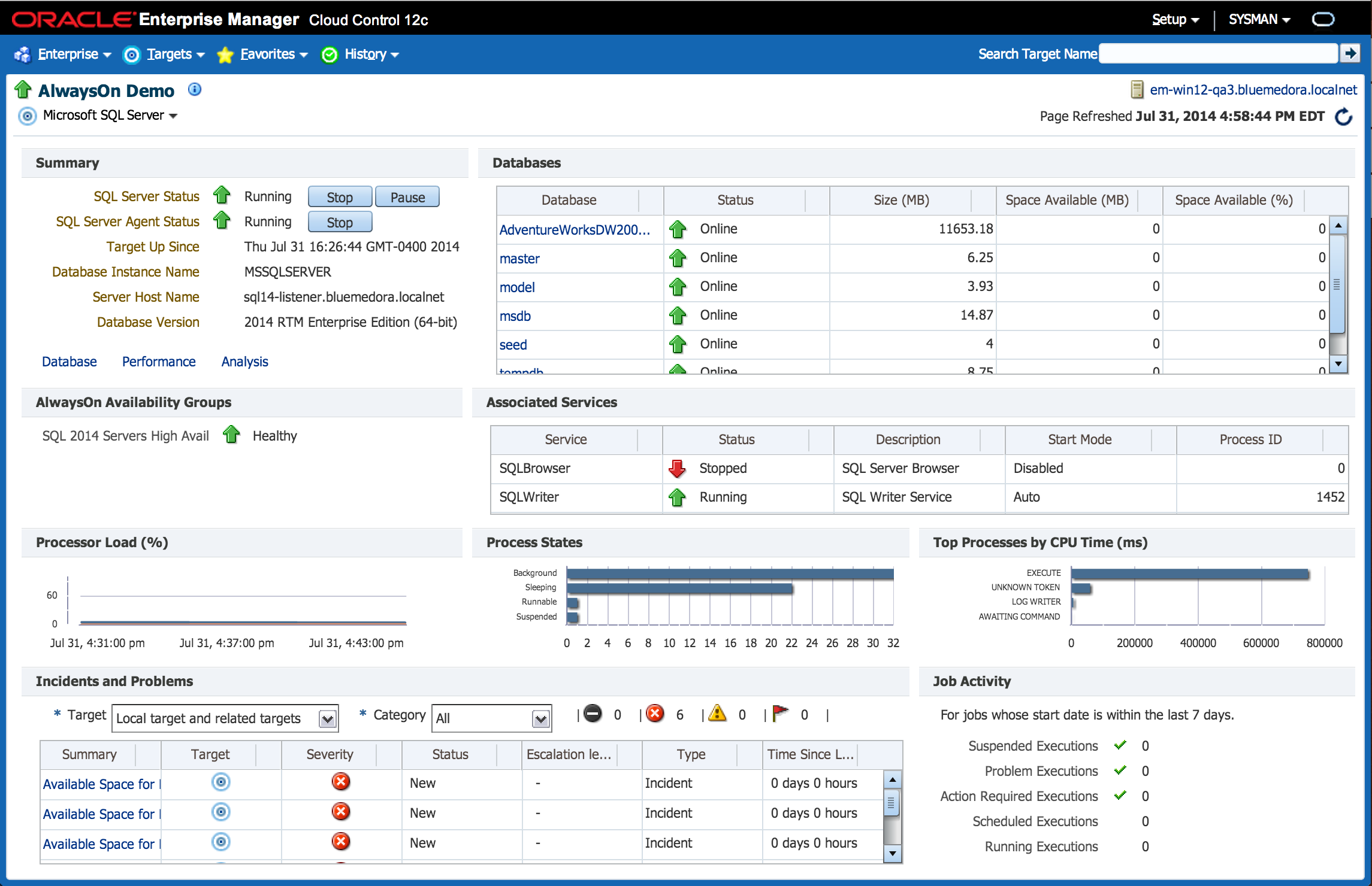 [Blog Post] Oracle's latest update to the Oracle EM12c Plugin for ...