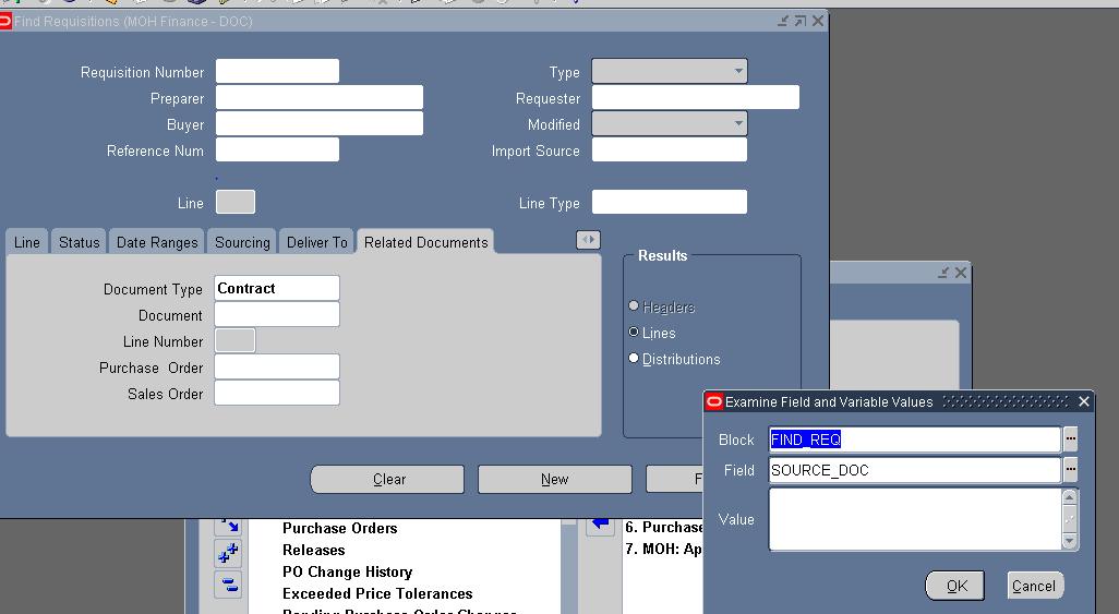 Sql Query In Purchase Order Table For Contract Purchase Agreement — Oracle Mosc