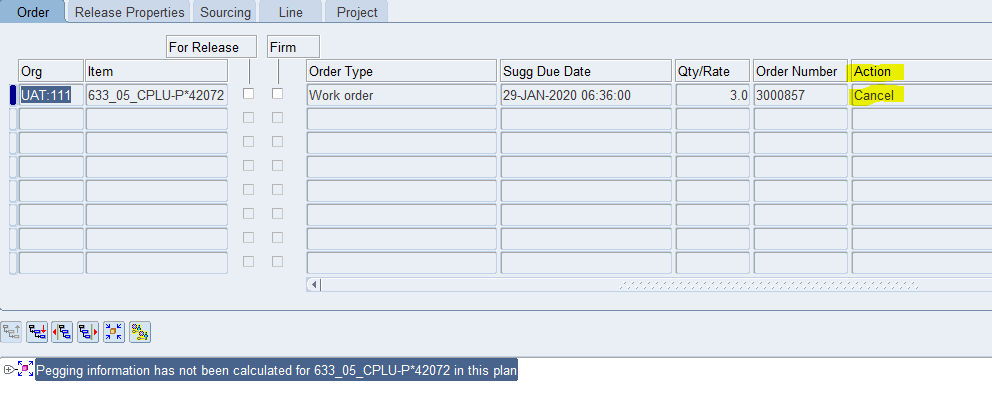 Work Orders/Sales Order with action as cancel — oracle-mosc