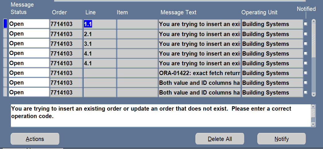 Order Import Erred when same orig_sys_document_ref been used in mutiple Orders — oracle-mosc