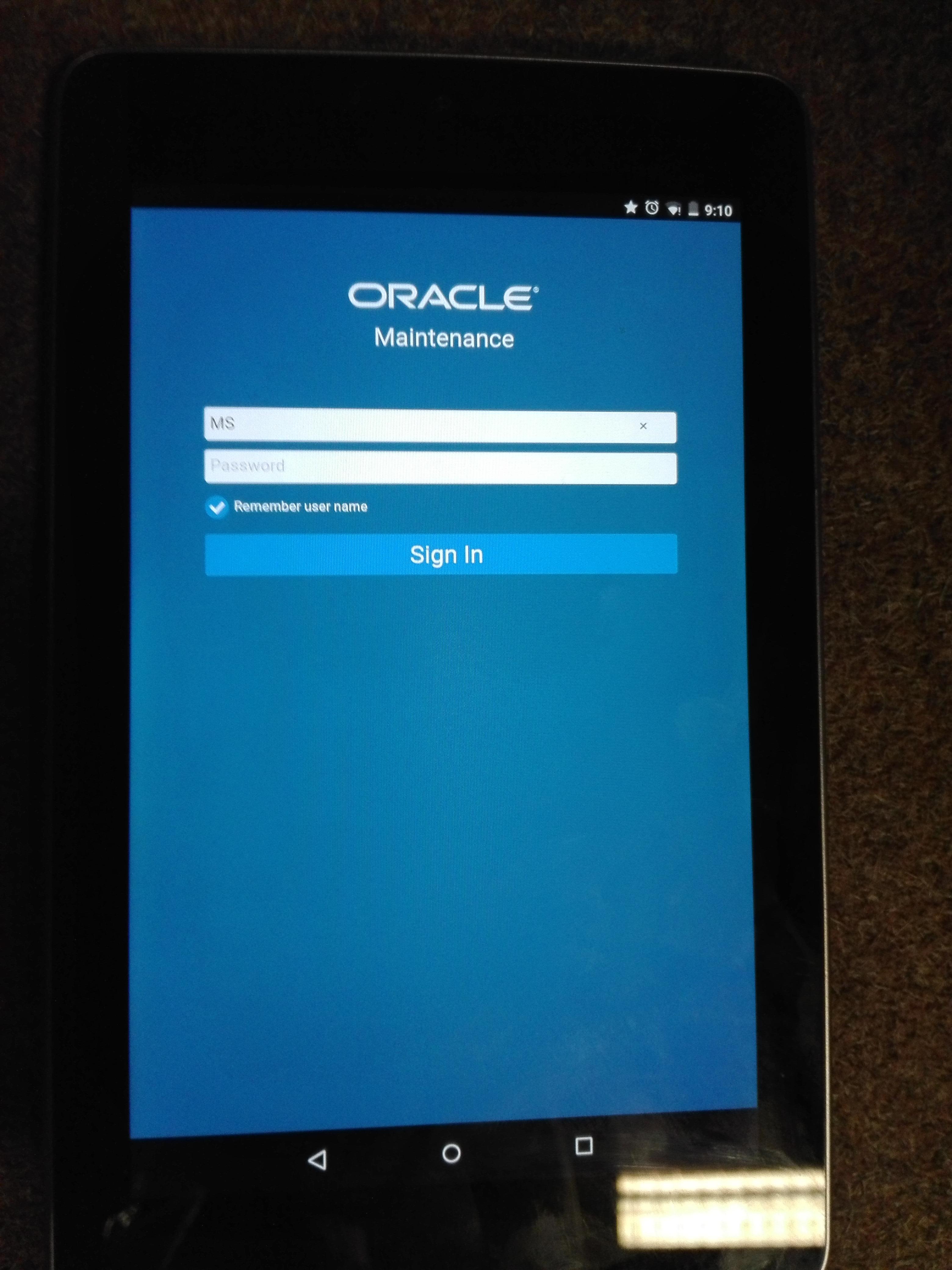 Setting up Mobile (Android) Maintenance Apps for Oracle E-Business ...