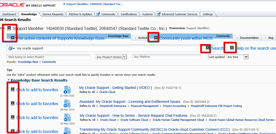 Dashboard Not Showing Symbols — oracle-mosc