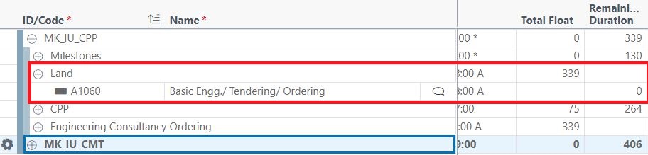 Total float values differs in Client and Web for a same project at WBS ... Total float values differs in Client and Web for a same project at WBS ...