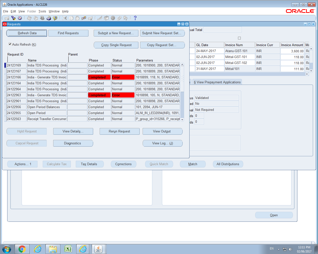 TDS Credit Memo and TDS tax invoice is not generated, TDS amount is also not getting computed ...