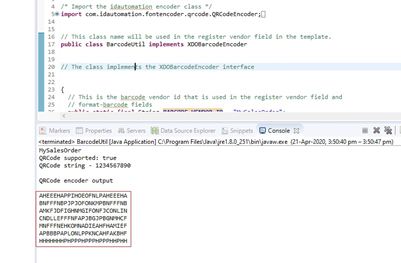 QR Code Print - BIP Desktop Standalone(RTF)- JD Edwards E1 9.2 — oracle ...