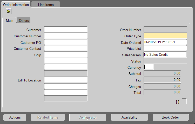 Sales Order Restrict Customer Bill To And Ship To Lov View And Selection — Oracle Mosc