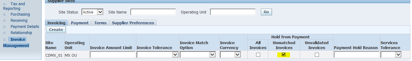 ¿how Uncheck Hold From Payment Unmatched Invoices In Oracle Payables R12 — Oracle Moscemk 2514