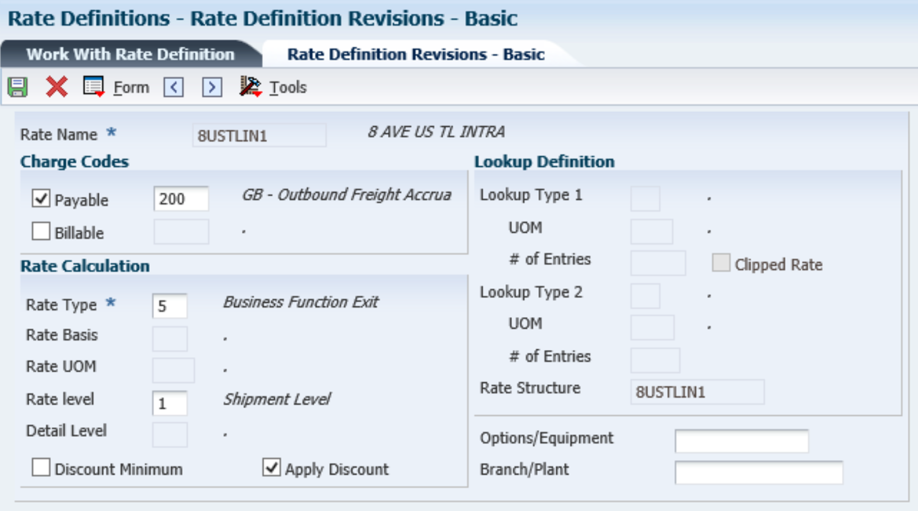 How do we set up Rate Definitions for a new install of PC Miler 26 ...