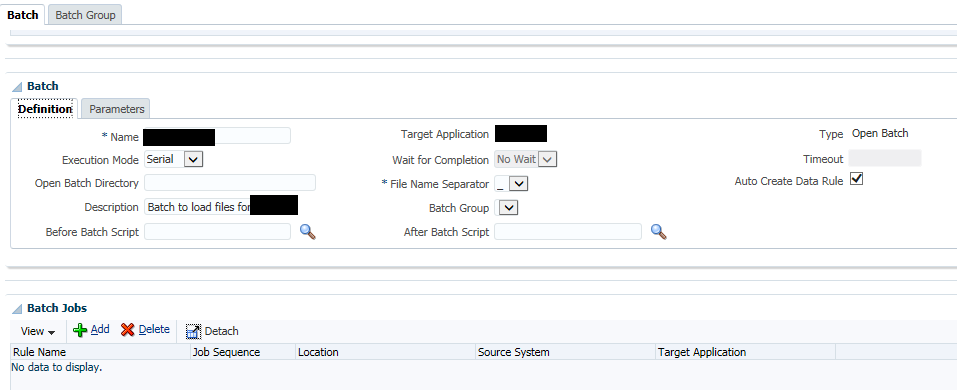 Fdmee Data Validation Error When Trying To Execute A Data Load Through 5140