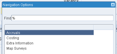 People > Enter and Maintain > Assignments form - hide "Accruals" from ...