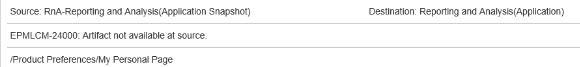 Epmlcm 24000 Artifact Not Available At Source — Oracle Mosc