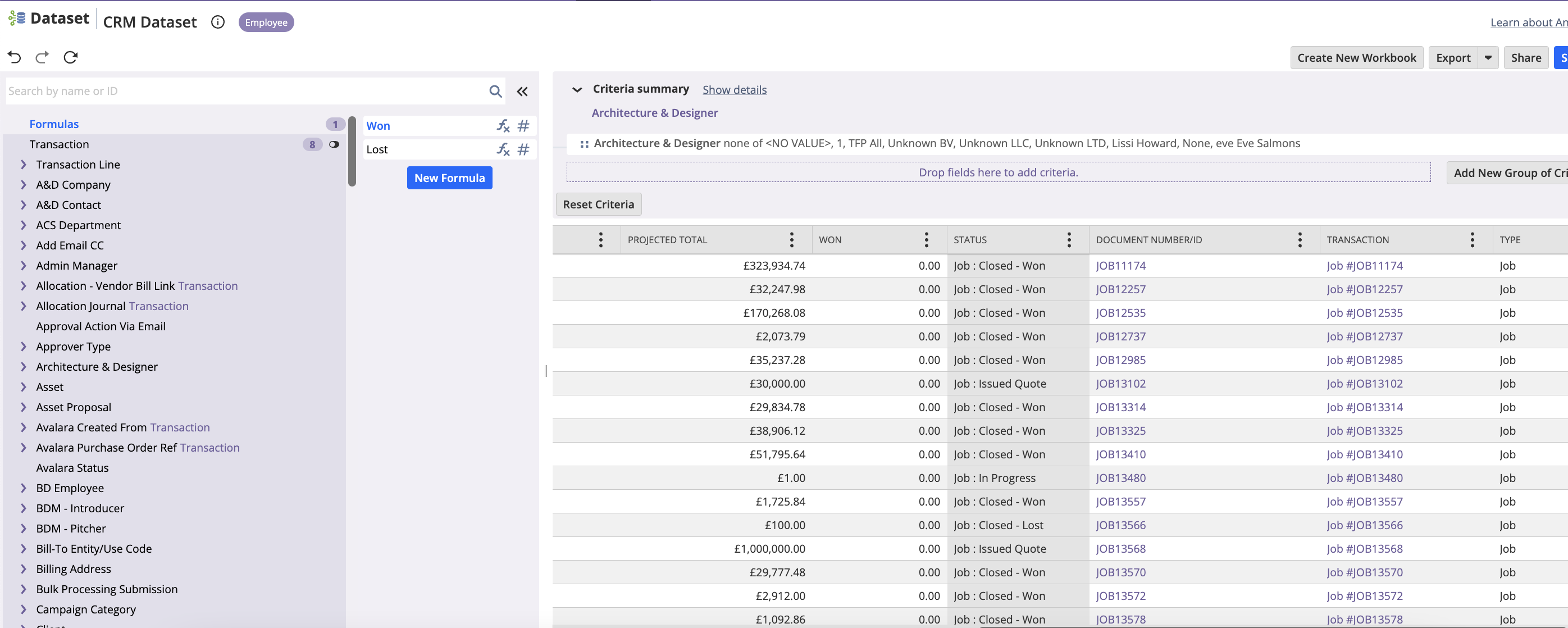 Analytics Formula Field — Netsuite Community
