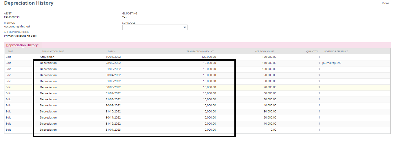 How to import/create Depreciation History records? — NetSuite Community