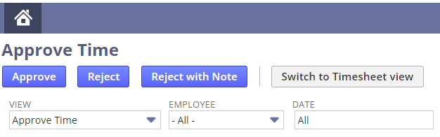 Approve Time Screen — NetSuite Community