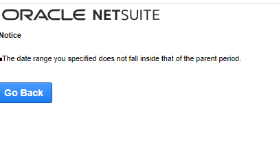 How to Resolve Error: "The Date Range You Specified does not Fall ...