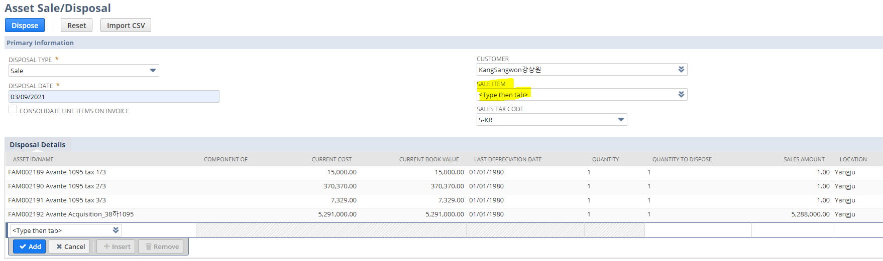 Asset sales & AR creation posting on Netsuite — NetSuite Community