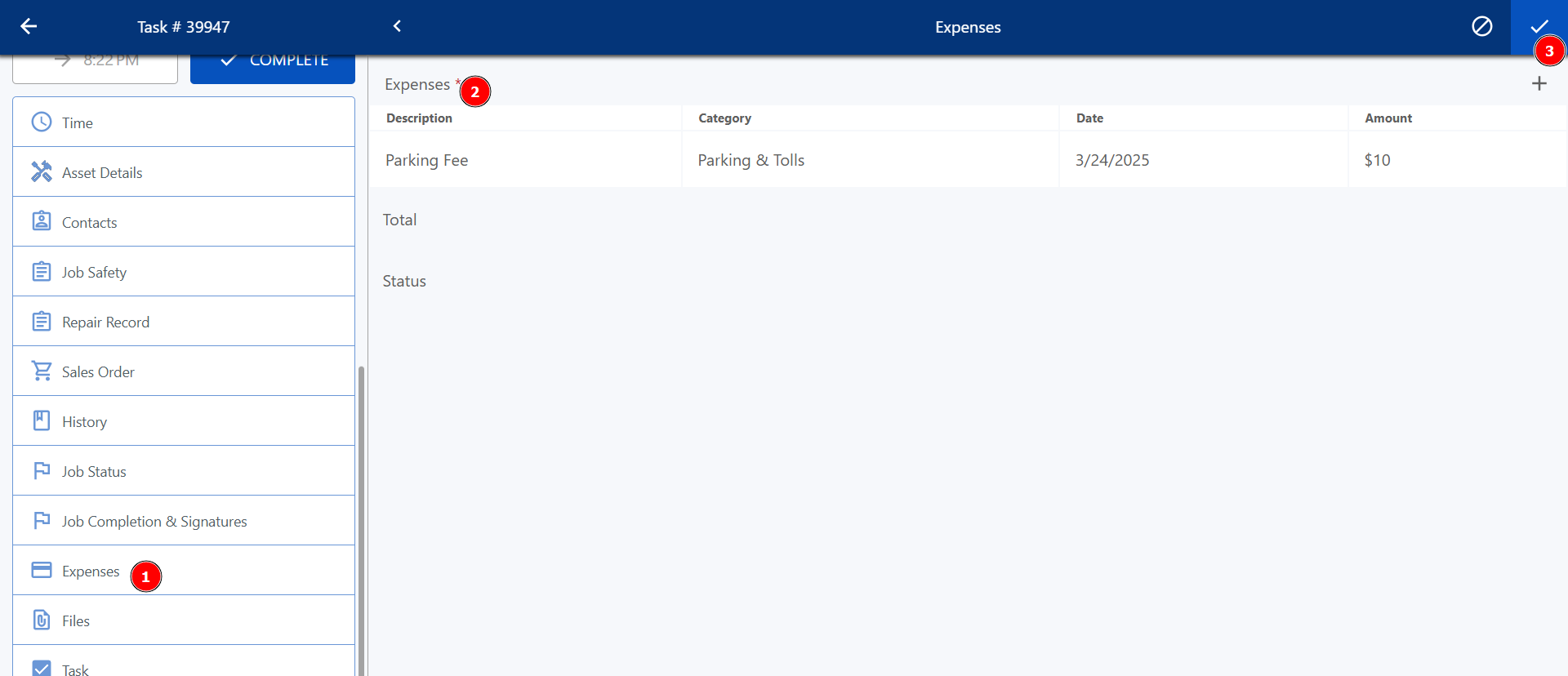 Unable to Add Expenses via Field Service Mobile APP — NetSuite Community