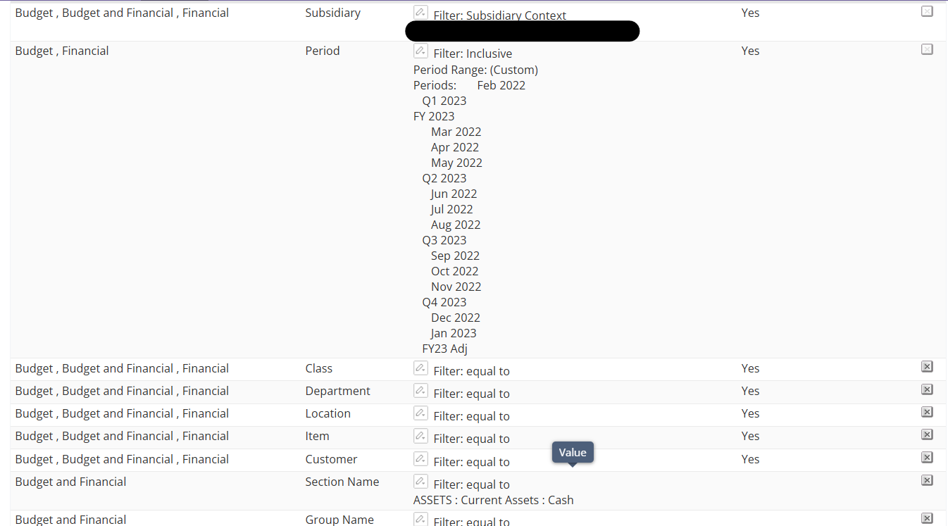 Custom Balance Sheet Rendering 'No Data' Result — NetSuite Community