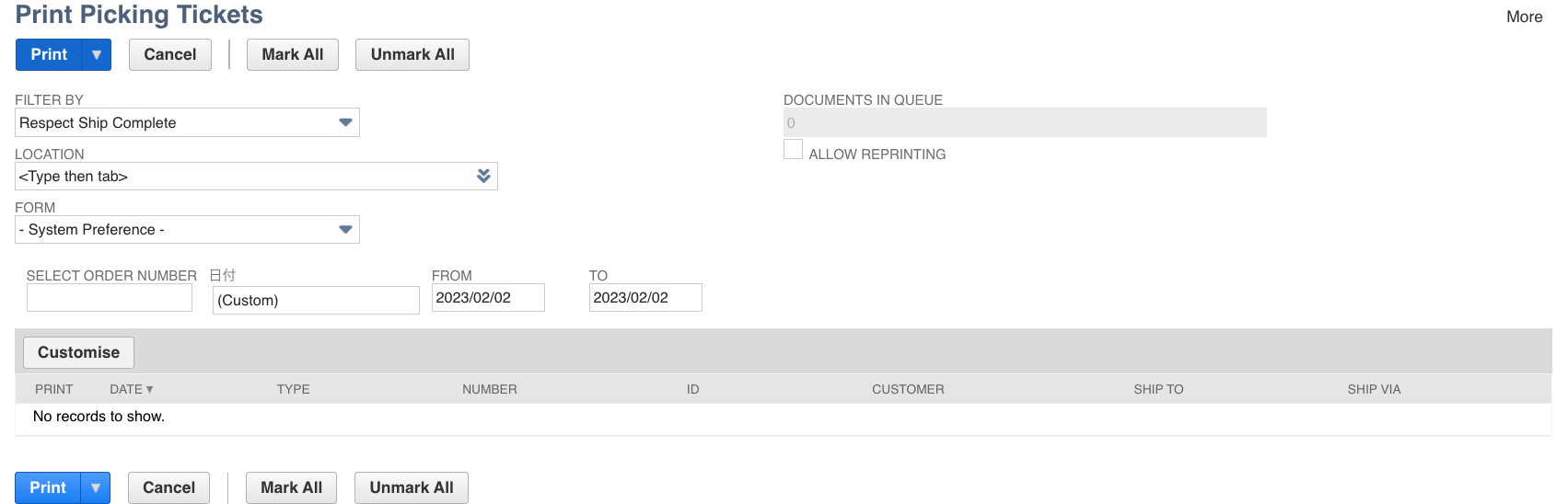 How to print Picking Tickets in bulk after Sales Orders have been ...