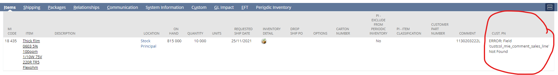 Transaction line custom field formula — NetSuite Community