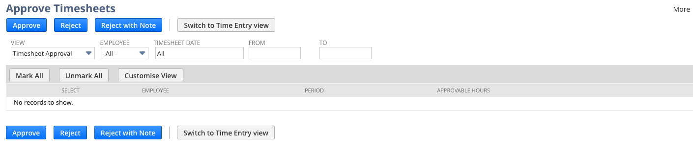Time Tracking Approval & Rejection — NetSuite Community
