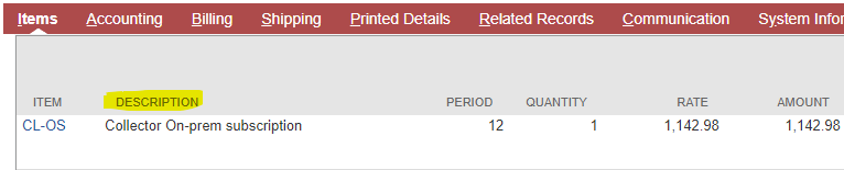 How to Edit a transaction line description? — NetSuite Community