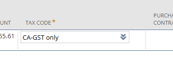 Tax Code as per Location | Purchase Order | Workflow — NetSuite Community