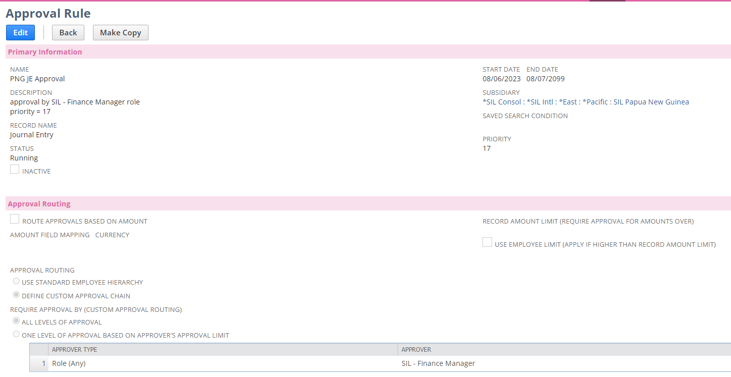 Suiteapproval Issue When User Has Two Roles — Netsuite Community