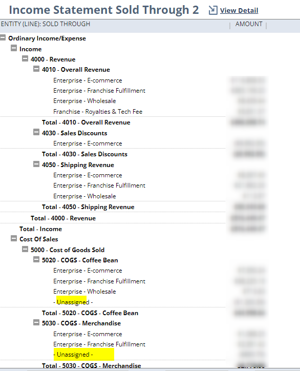 Income Statement Custom Field And Columns — Netsuite Community