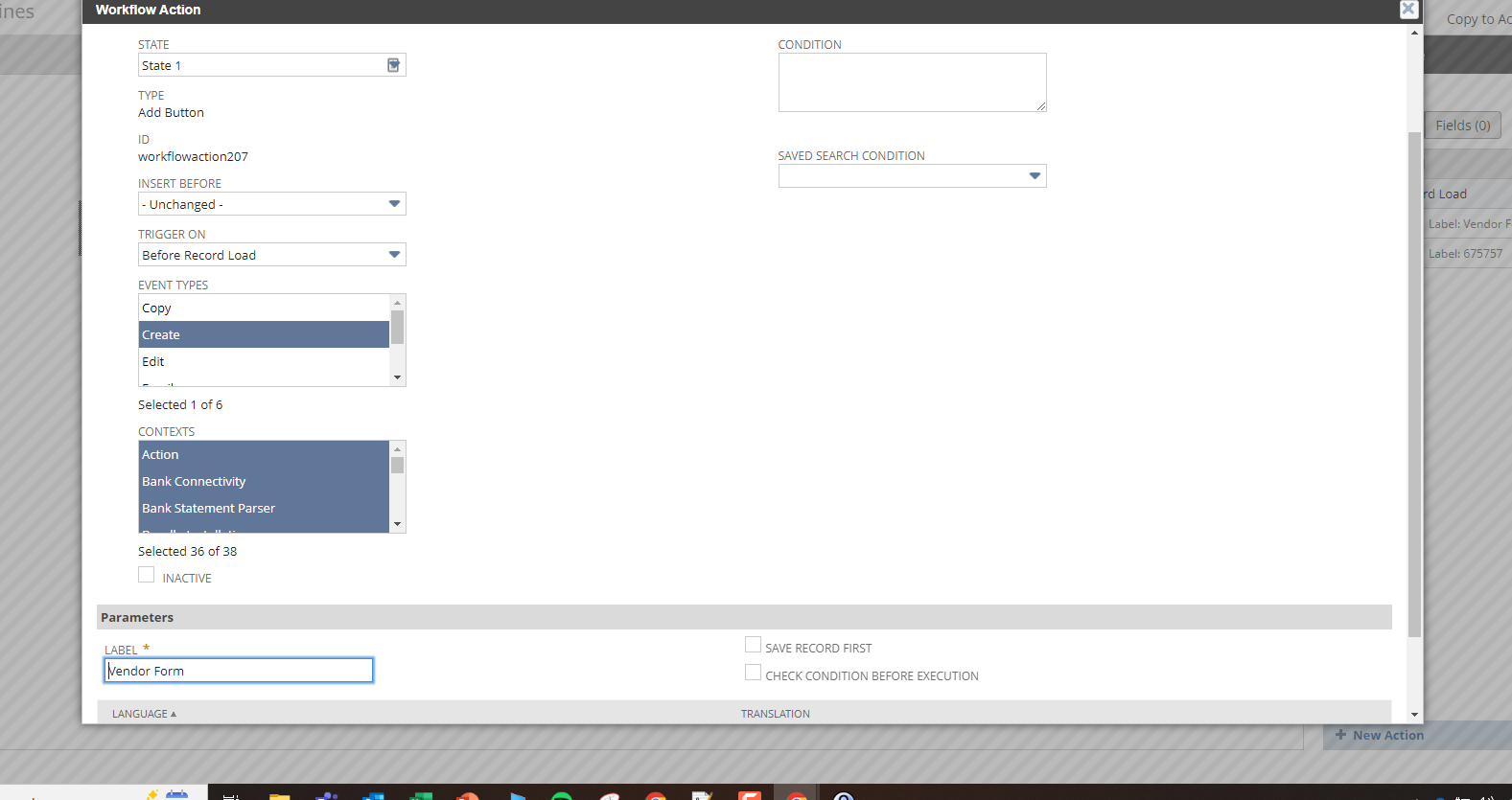 How To Set Button As Enable In Workflow — Netsuite Community 4828