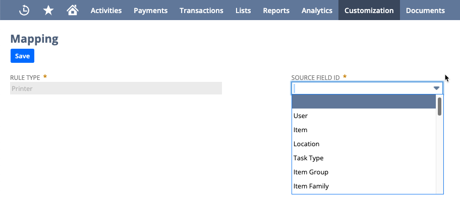 SCM Mobile Print Report Rule — NetSuite Community