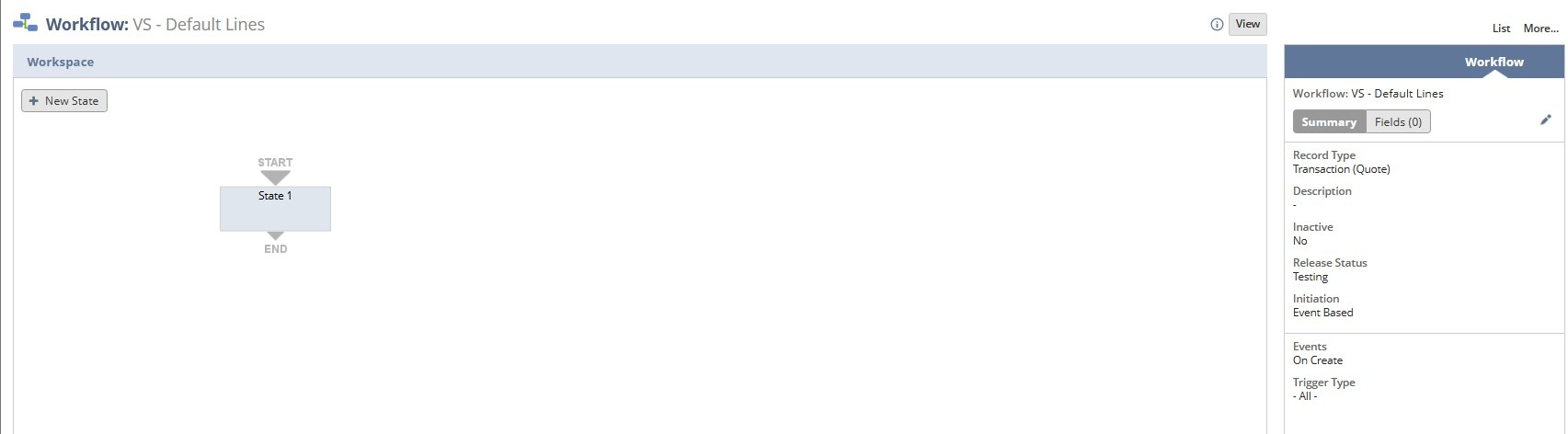 Workflow - Create Line Issue — NetSuite Community