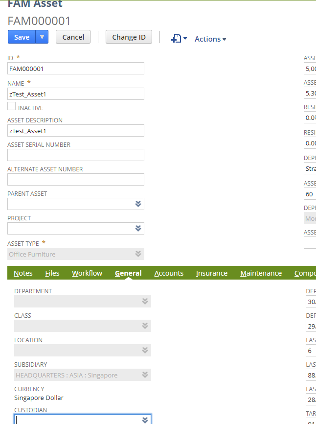 The Subsidiary of the Selected Customer Does Not Match the Subsidiary of This Asset — NetSuite ...