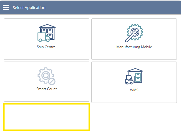 Adding an application/tile to WMS — NetSuite Community
