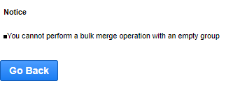How to resolve Bulk Merge Error: You cannot perform a bulk merge ...