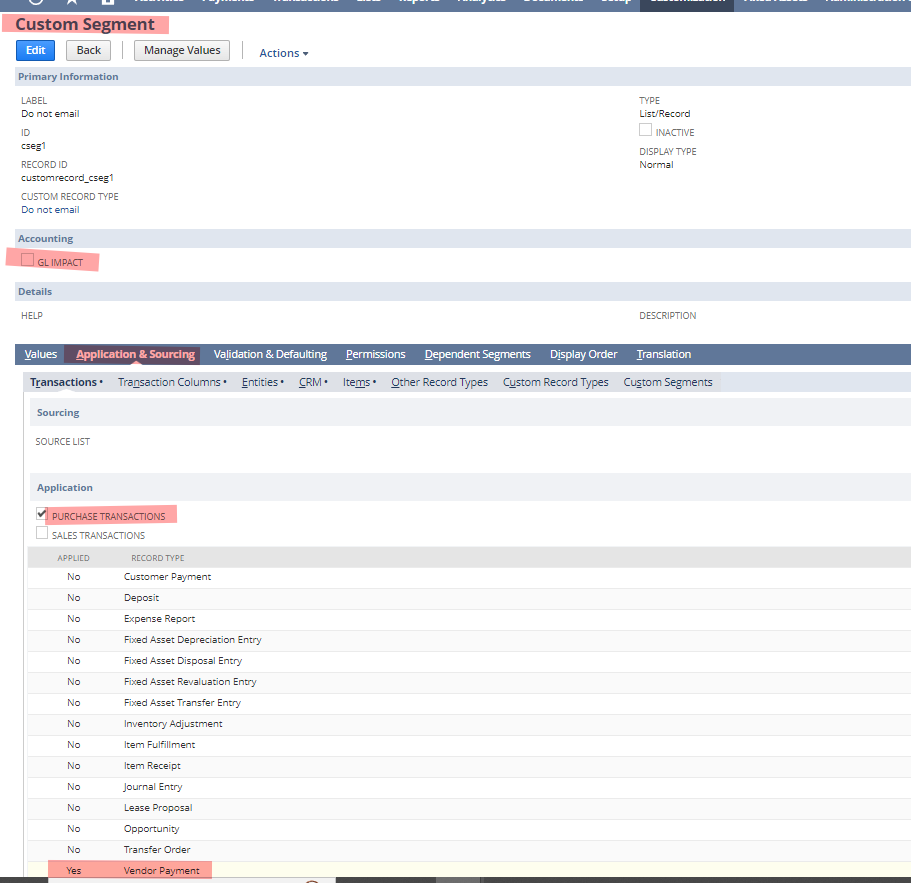 How to add custom Field to Pay Bills page ? — NetSuite Community