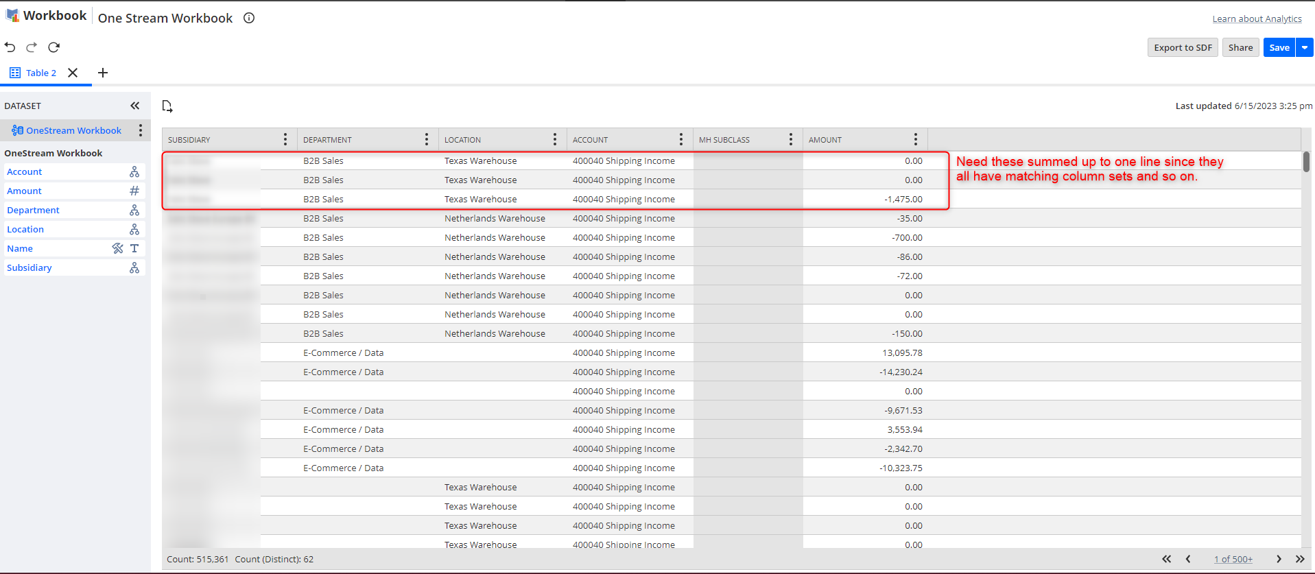 Recreating Trial Balance in Suite Analytics Workbook — NetSuite Community
