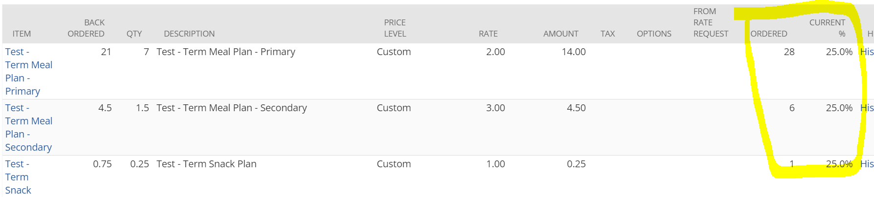 How to print the Quantity Ordered and Current Percent on Advanced PDFs ...