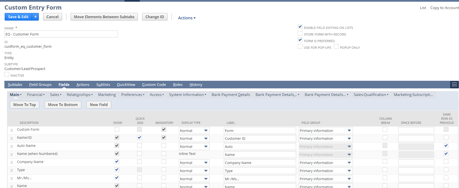 How to implement our naming convention for Customer and Vendor IDs ...