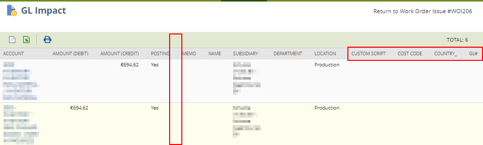 AE:GL Impact Change — NetSuite Community