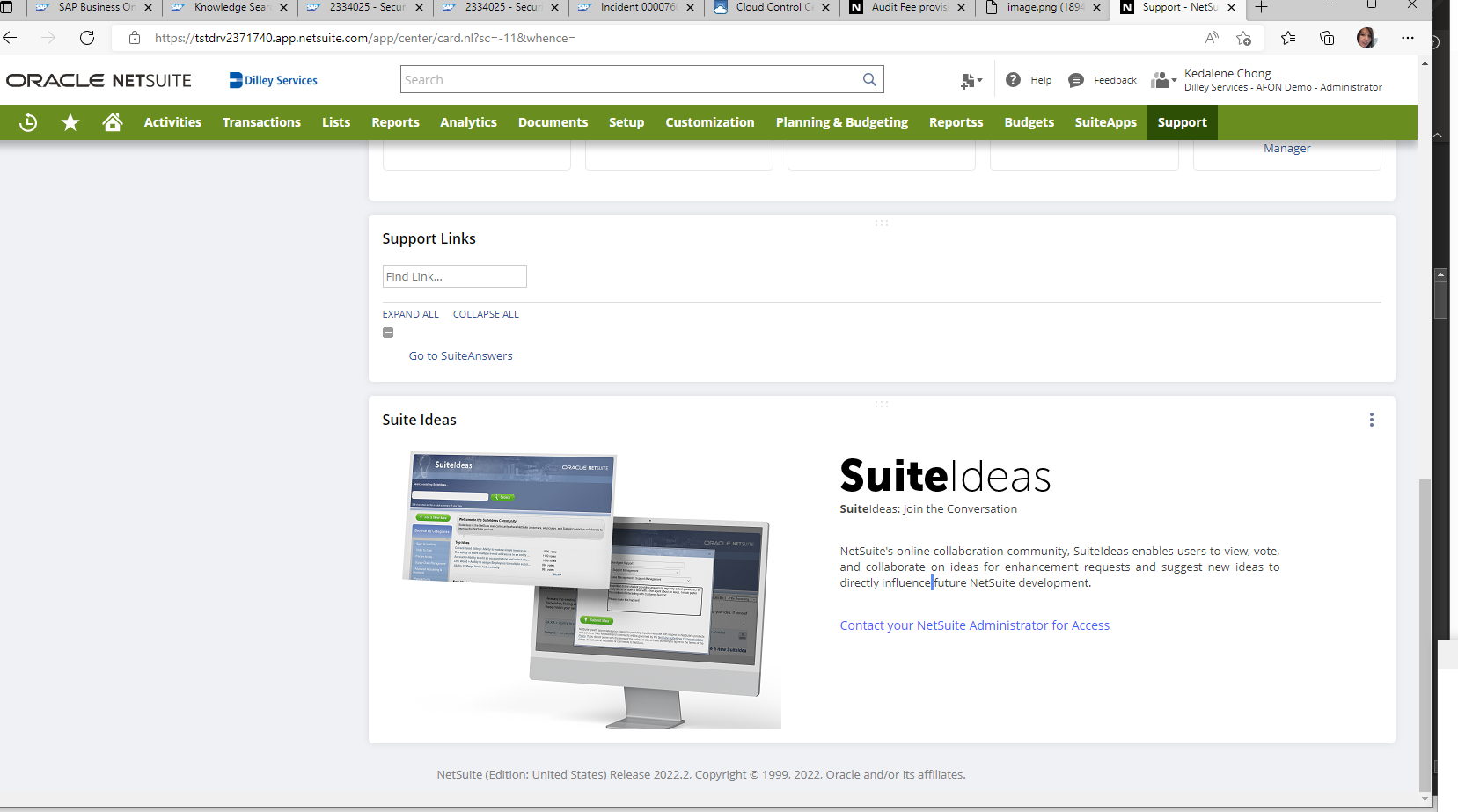 How to add SuiteIdeas permission? — NetSuite Community