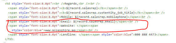 Why Is Netsuite Recognizing Content As Link In Advanced Pdf Html Templates — Netsuite Community