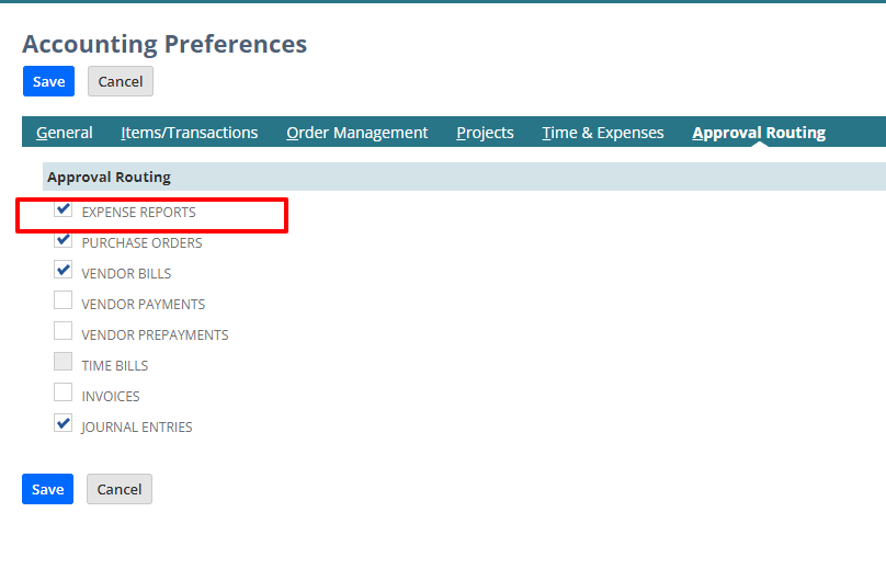 How to set a status of an expense report not ready for approval ...
