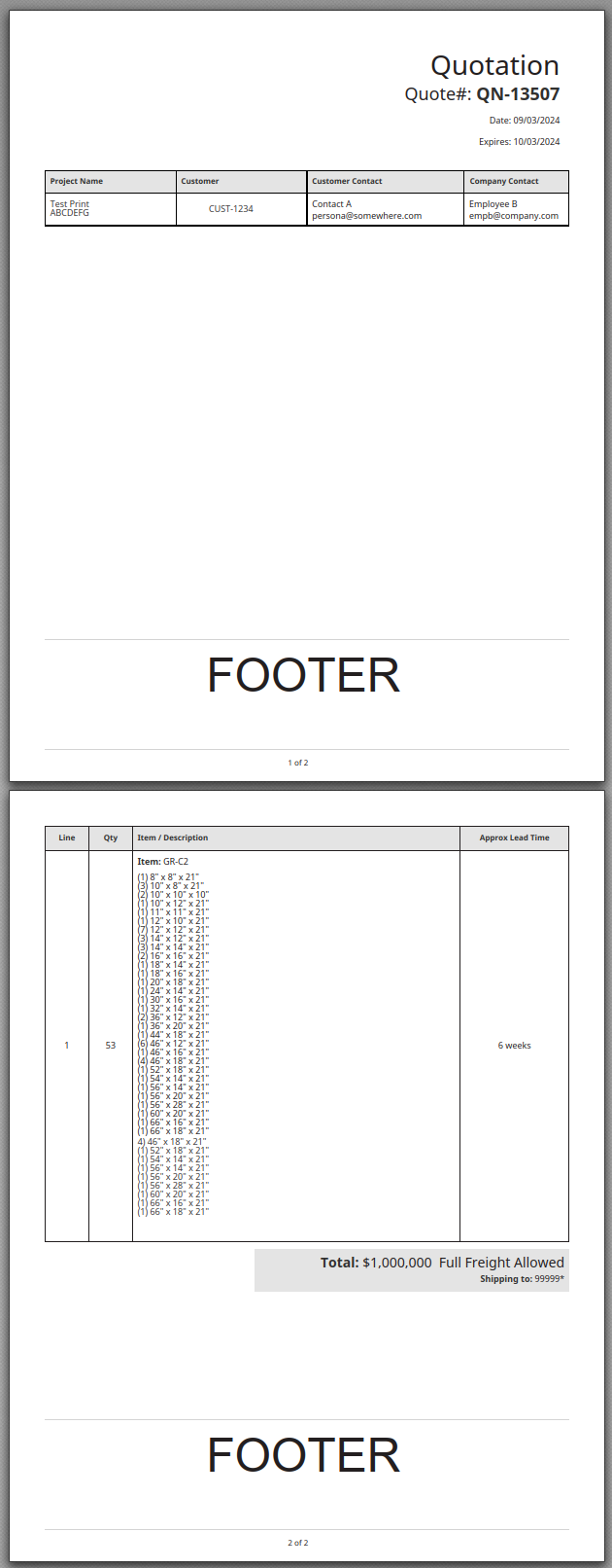 Page Break Inside a Table Row? (Advanced PDF) — NetSuite Community