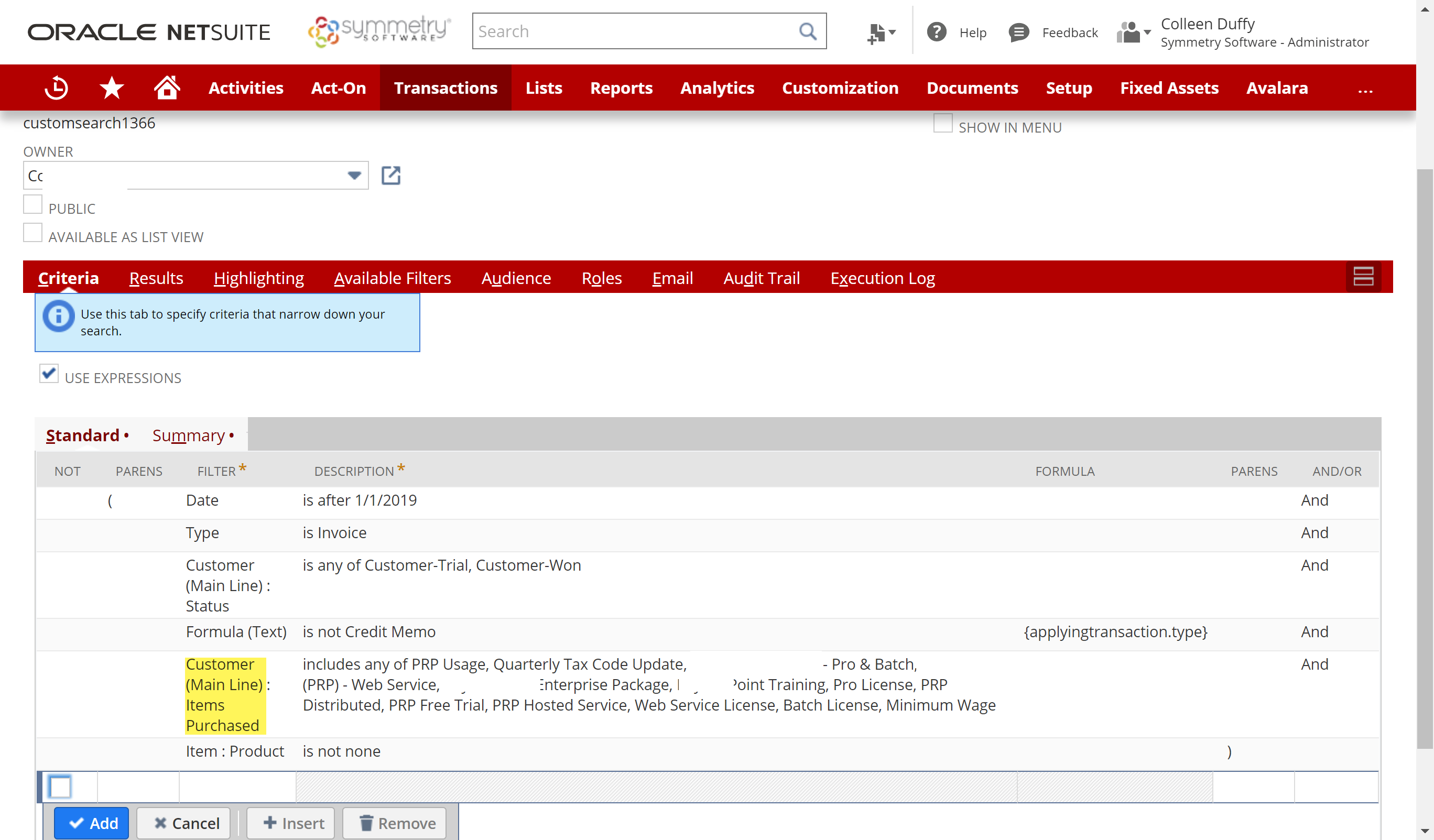 Pricing analysis - List of ALL the Items Purchased when Customer active ...