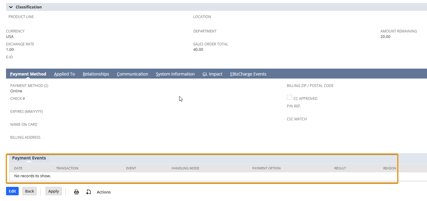 How to create a customer deposit with a payment event via API ...