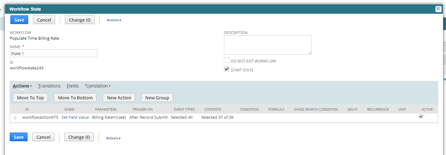 Workflow To Populate A Field — Netsuite Community 