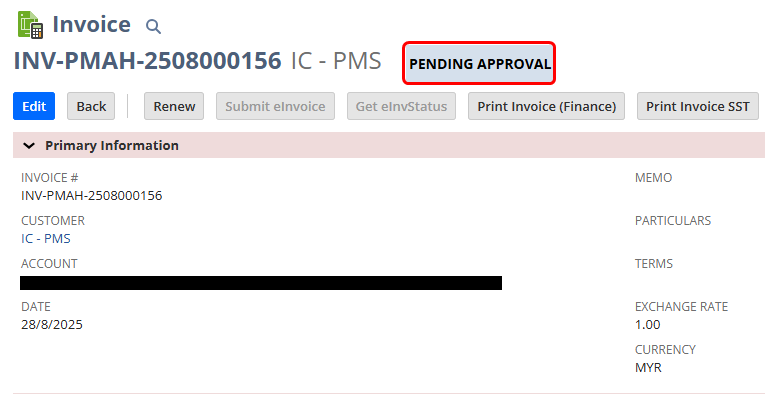 Why the Invoice Approval Status not updating via Workflow? — NetSuite ...