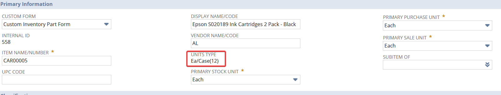 Item object from REST OData API - where is "Units Type" field ...